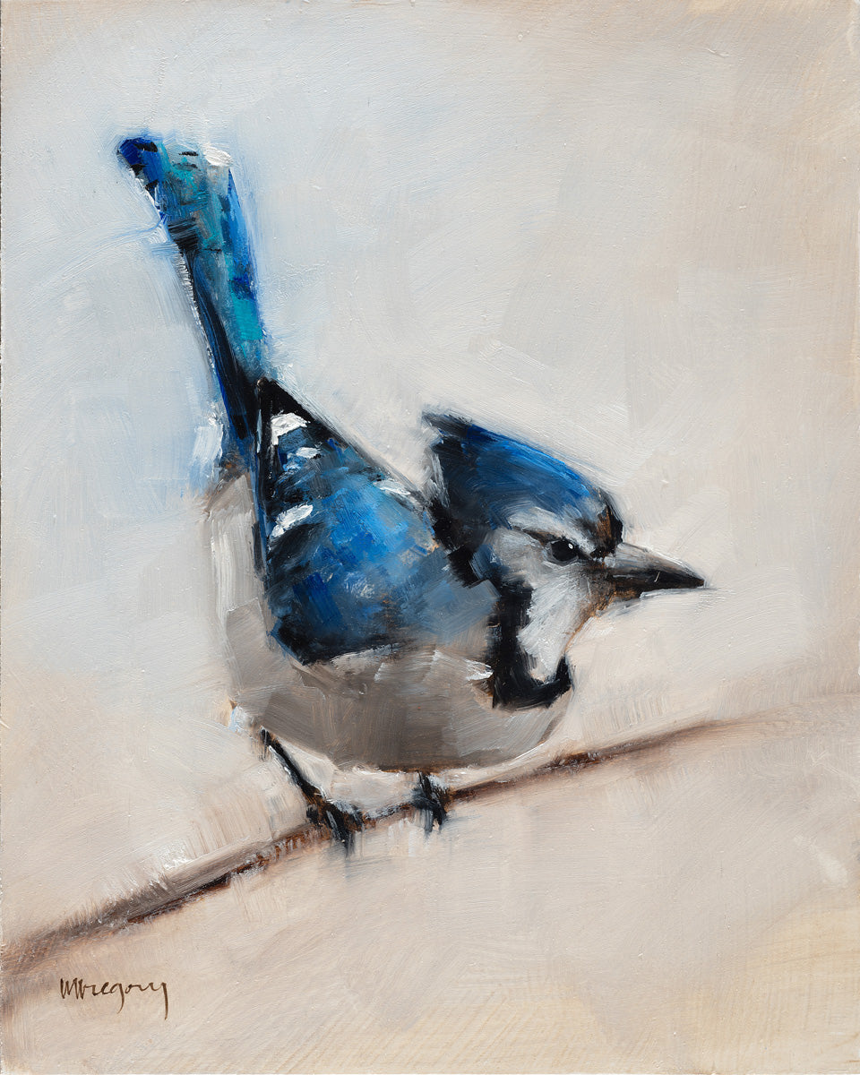 Blue Jay – Mary Gregory Studio