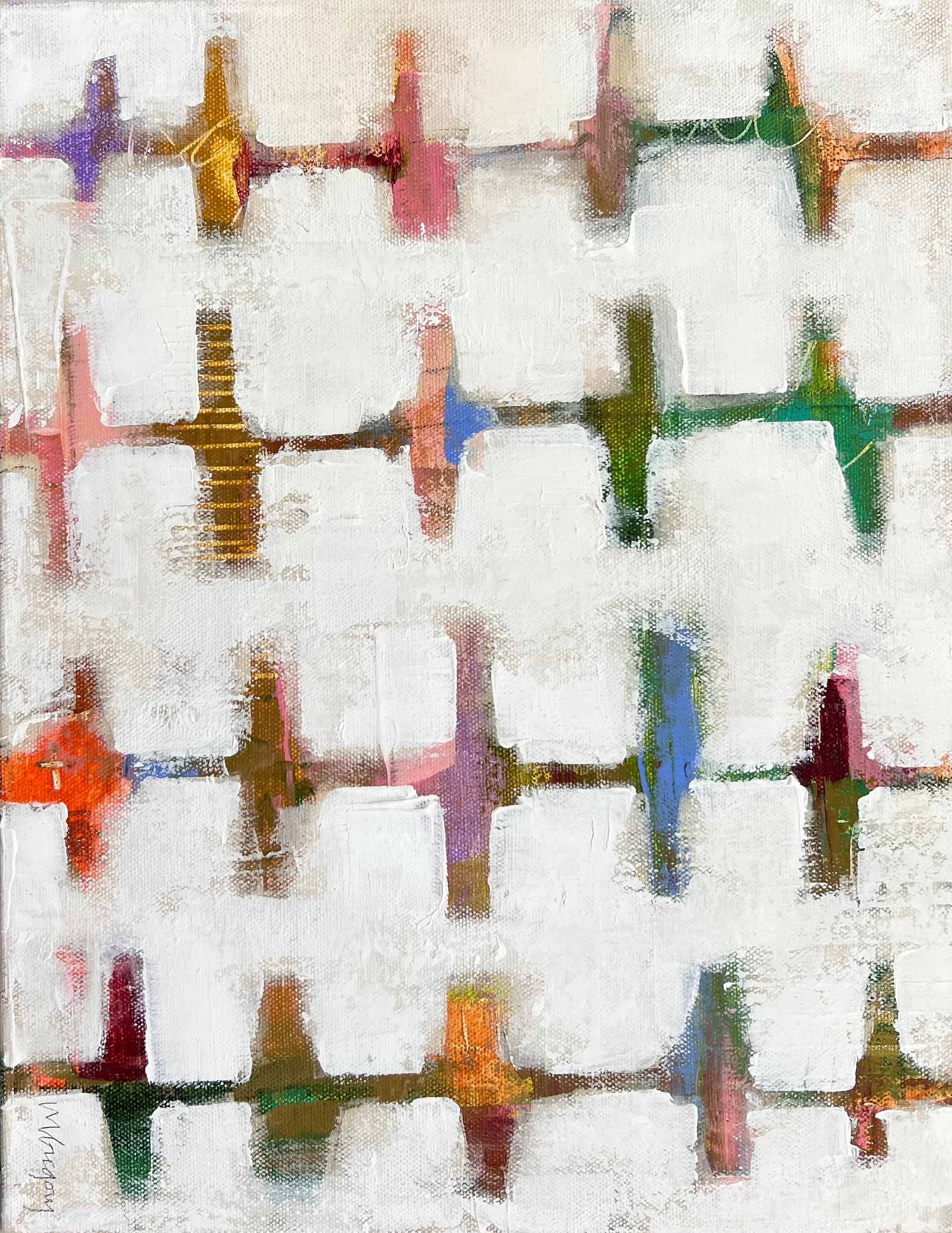 Tulips in Pink and Green – Mary Gregory Studio